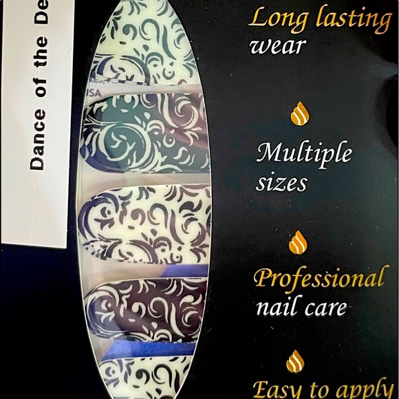 Rarity | Makeup | Rarity Nail Strips Dance Of The Dead | Poshmark